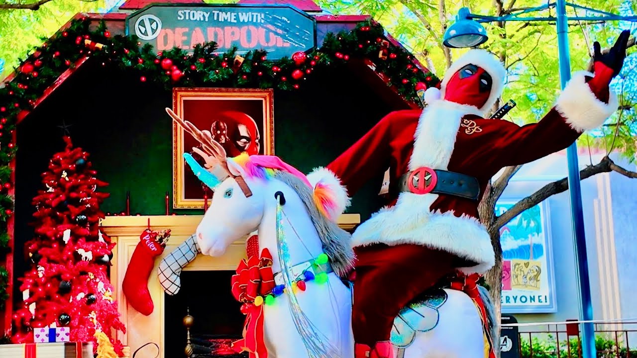 A Story Time With Deadpool : Holiday Special & Deadpool’s Christmas ...