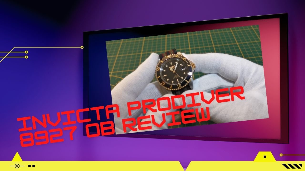 invicta Prodiver 8927 OB Review - YouTube