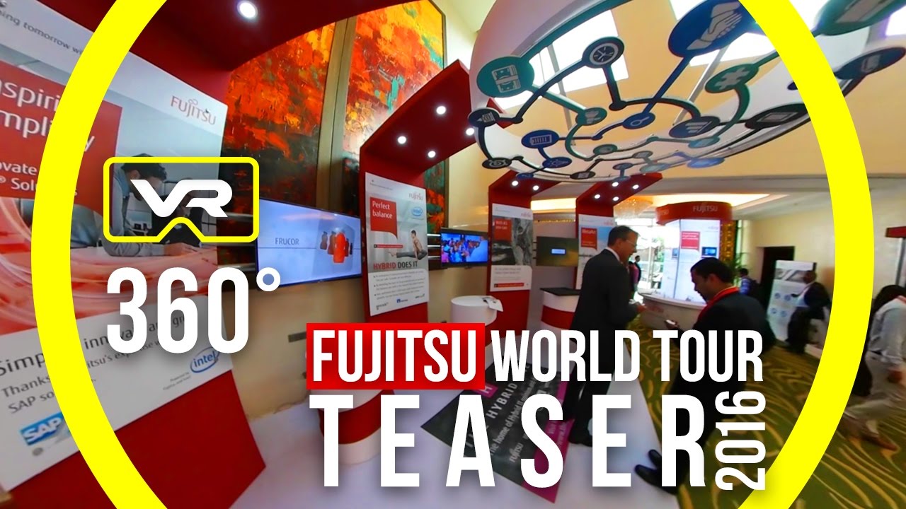 Fujitsu World Tour 2016 - India VR Teaser - YouTube