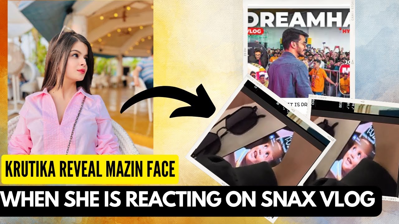 @KrutikaPlays reveal mazin face on her stream | #krutika react on ...