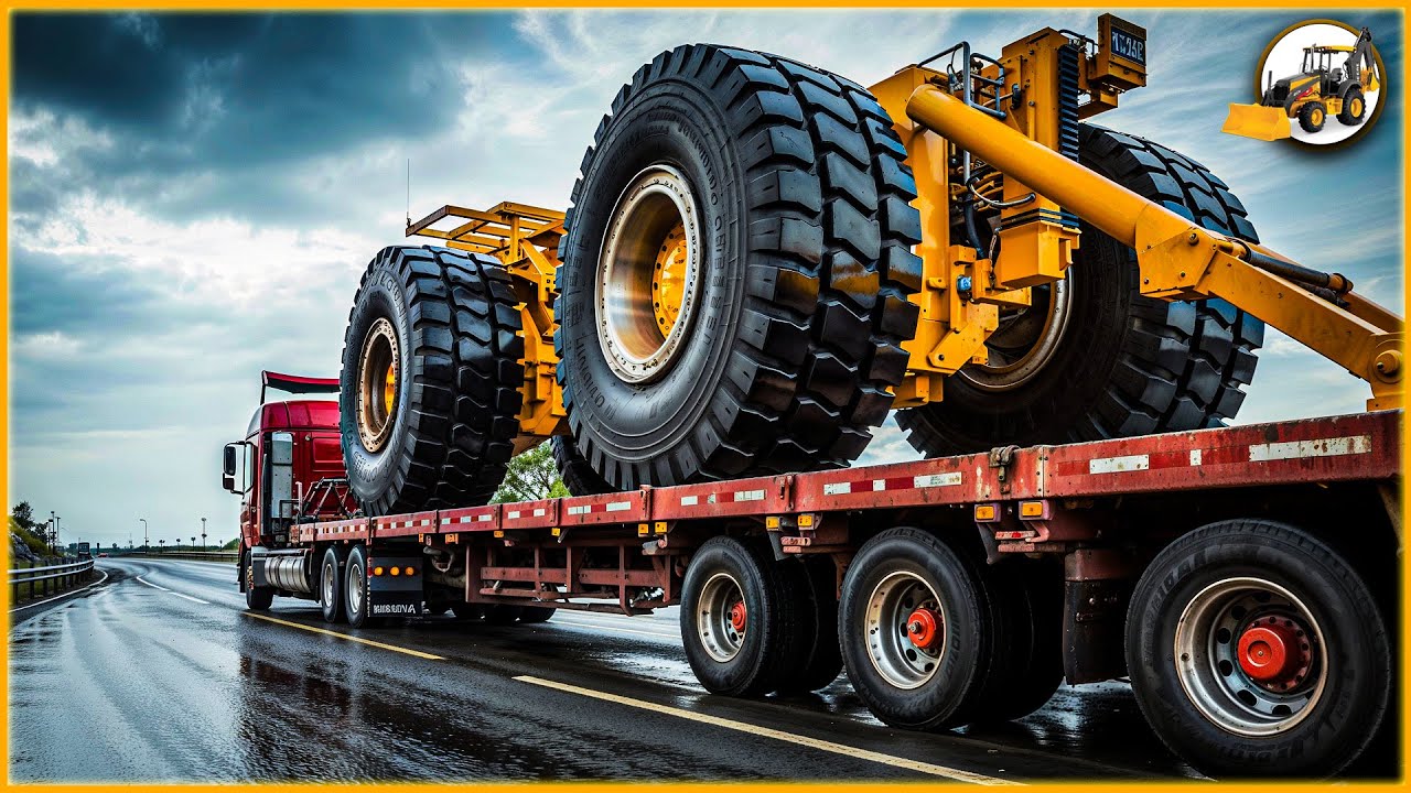 Unbelievable Big Truck Driving Skills | Dangerous Heavy Load Operation ...