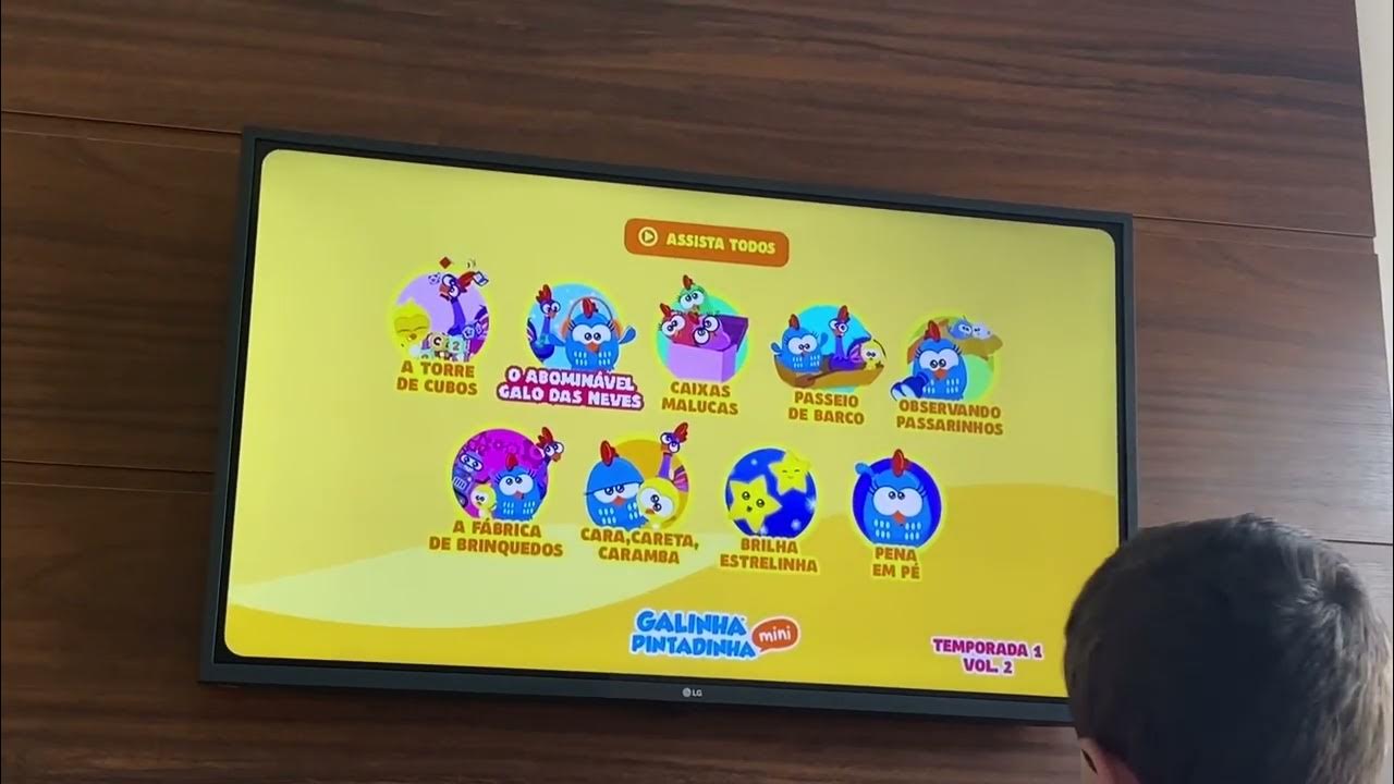 Abrindo o DVD Galinha pintadinha mini vol. 2 - YouTube