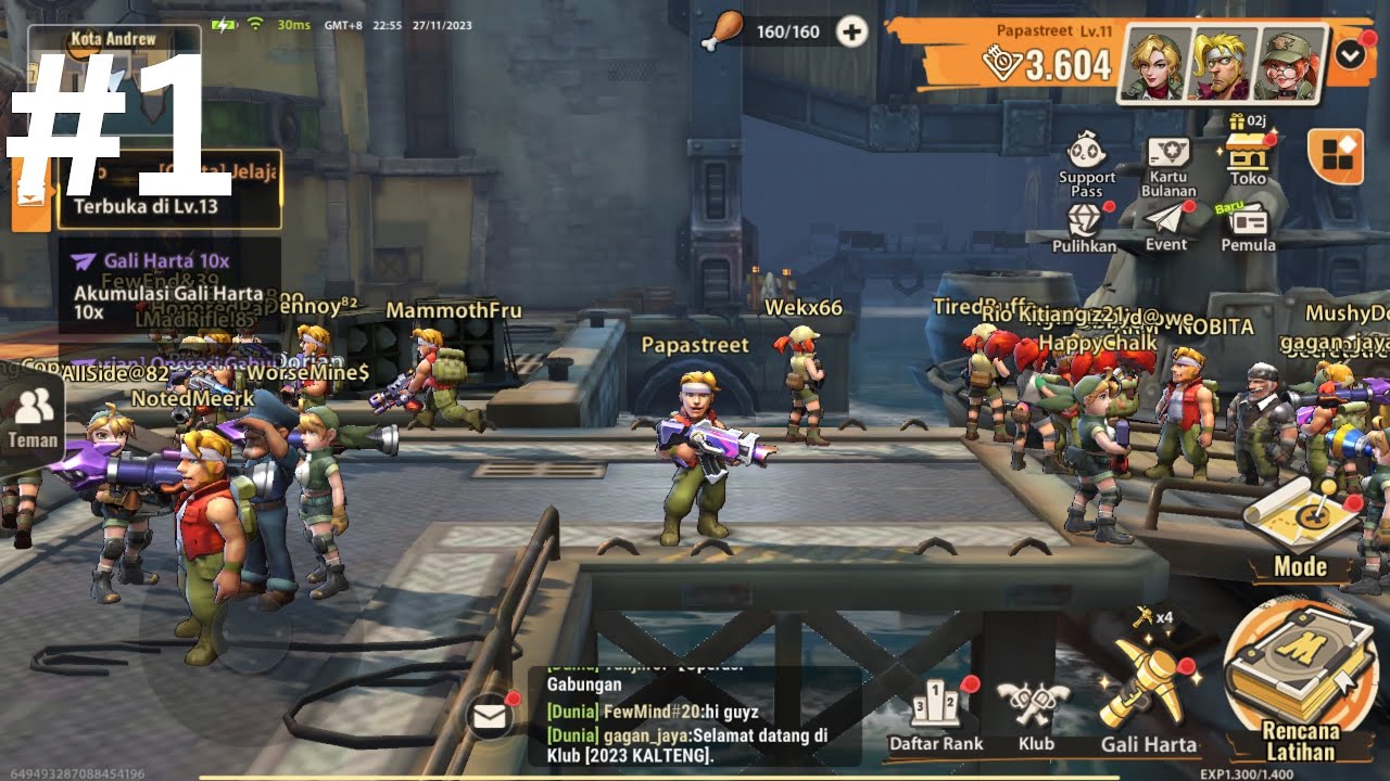 Metal Slug Awakening - Walkthrough 1 - YouTube