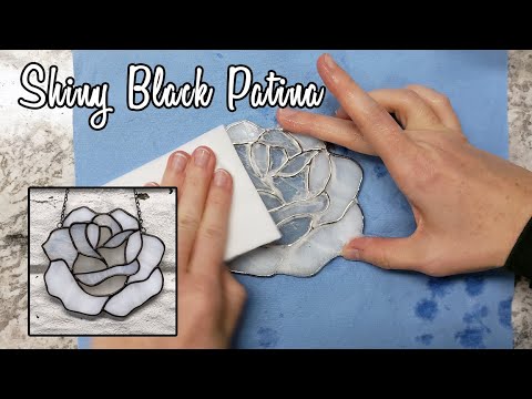 HOW TO - Applying Black Patina Method 2 - Shiny Black Finish - Beginner ...