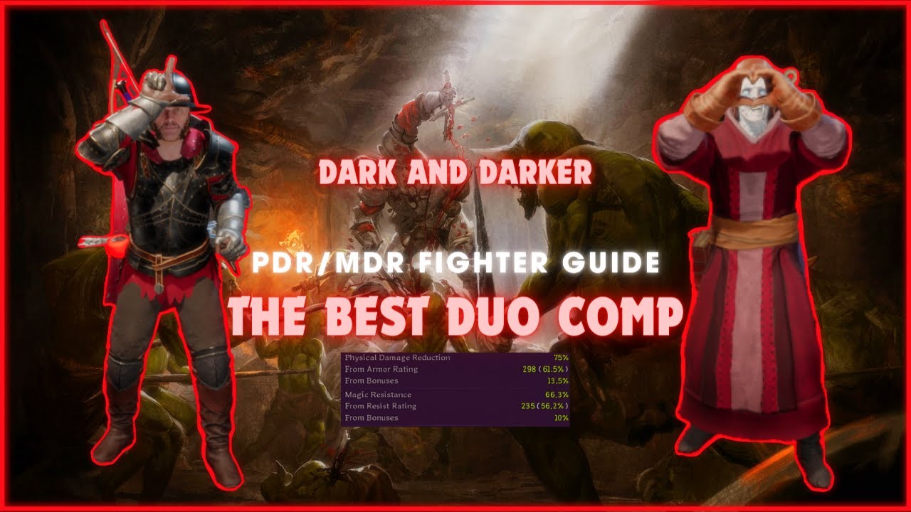 Dark and Darker | Fighter Build Guide | The Best Duo Comp - YouTube