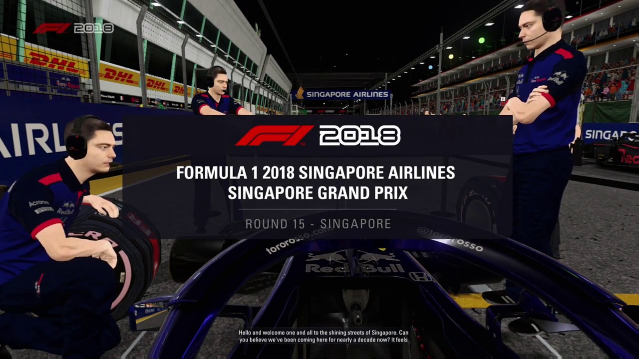 F1 2018 FOM Intro Glitch - YouTube