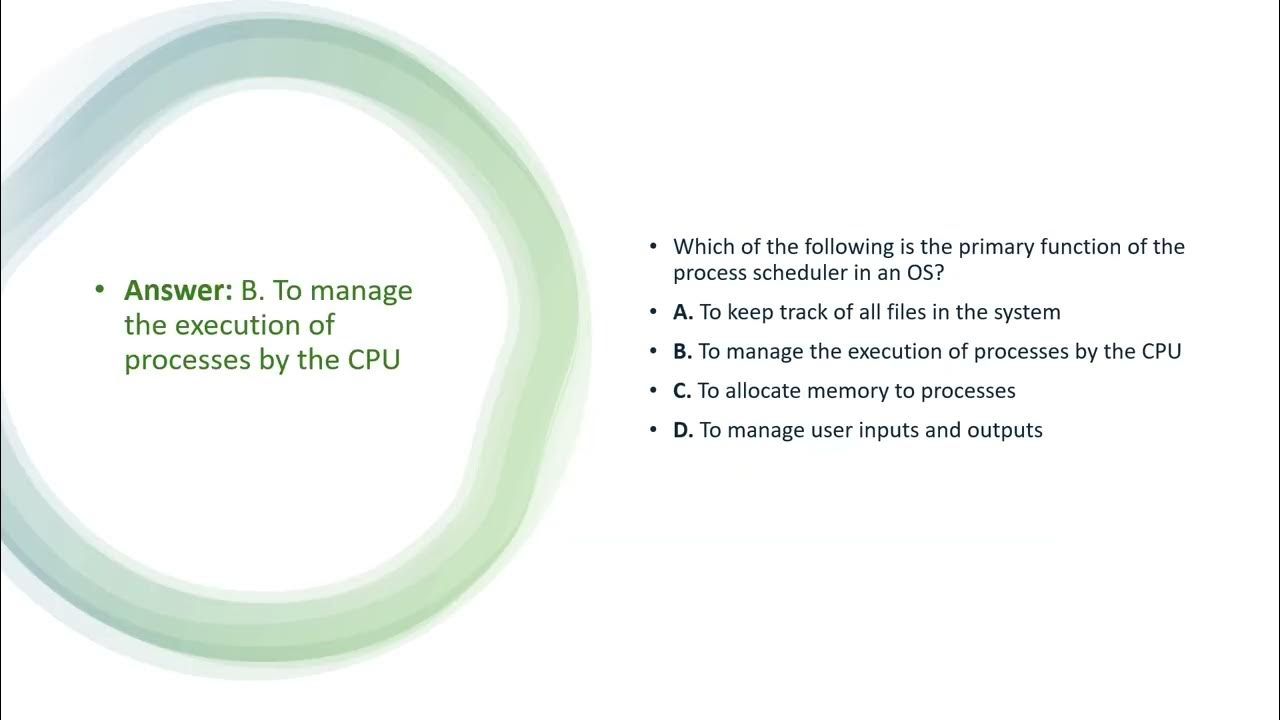 OS(OPERATING SYSTEM) QUIZ PART ONE - YouTube