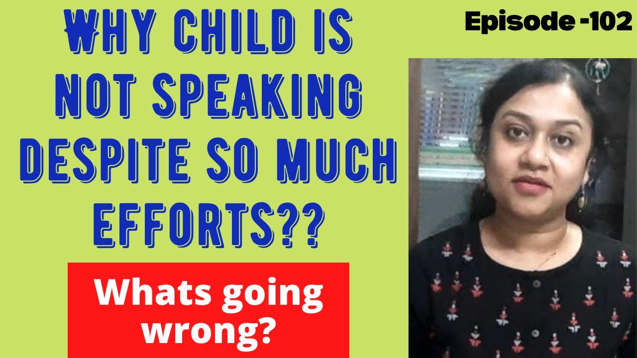 SPEECH THERAPY SECRET THAT NOBODY TELLS| WHY CHILD IS NOT SPEAKING ...