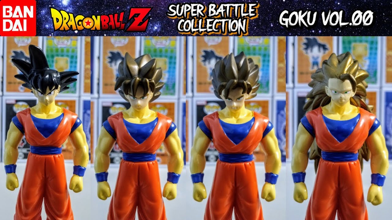 Bandai-Super Battle Collection-Goku Vol.00-Dragon Ball Z Retro Review ...