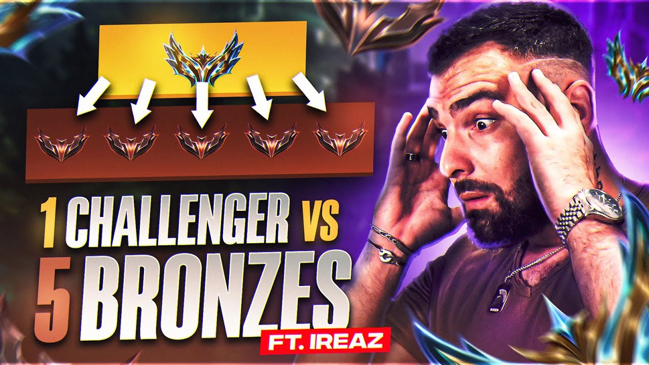 1 CHALLENGER (TDS MAT) VS 5 FERS/BRONZES - COMBIEN DE TEMPS PEUT-IL ...
