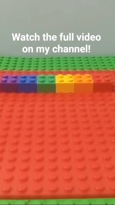 Satisfying lego worm #satisfying #stopmotion - YouTube