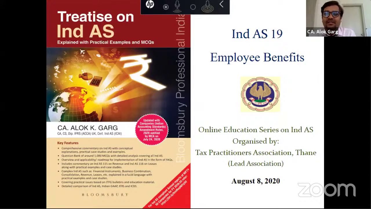 IndAS Education Series Day 3 - Ind AS 19, IndAS 24 and IndAS 108 by CA ...