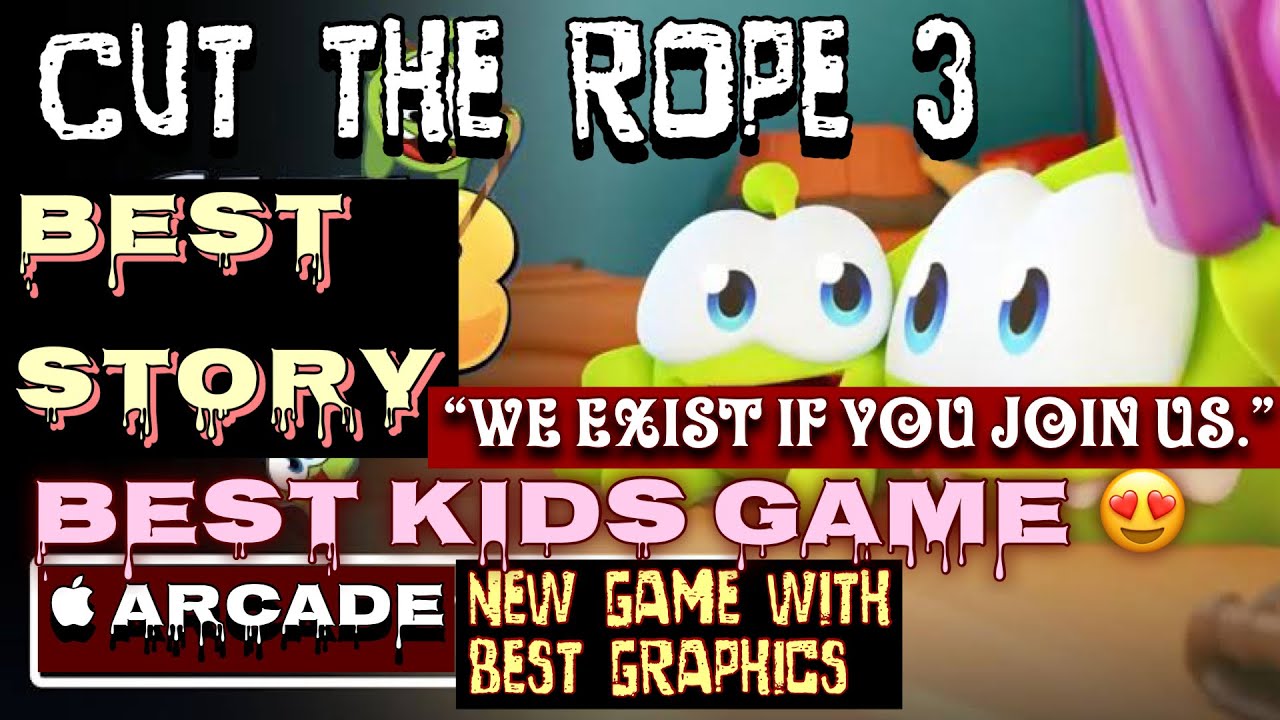 Cut the Rope 3 - best ipad new game for kids - YouTube