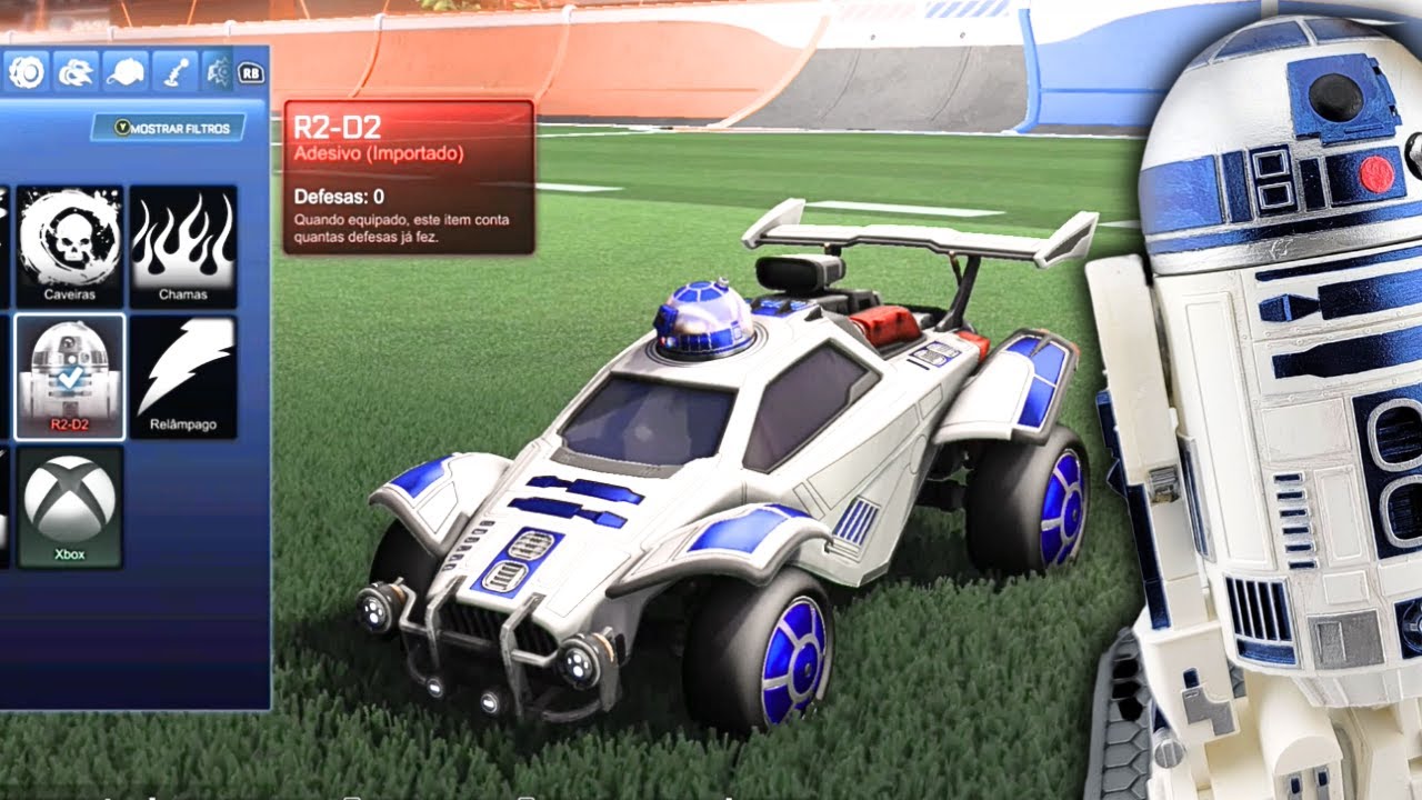 Rocket League STAR WARS Carro R2-D2 rocket league - YouTube