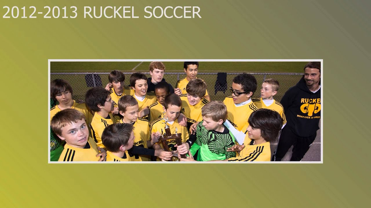 Ruckel Middle School Boys soccer 2012 - 2013 slideshow - YouTube