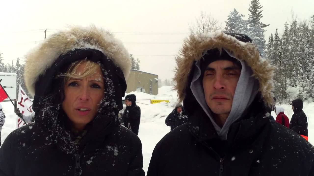 Mathias Colomb Cree Nation Peaecful Gathering J28 - Hudbay's Lalor Mine ...