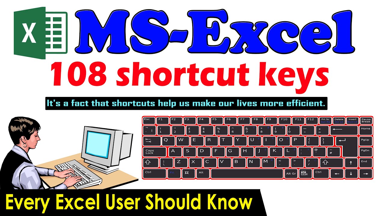 MS Excel Shortcut Keys and Workbook Shortcut Keys Every Excel User ...