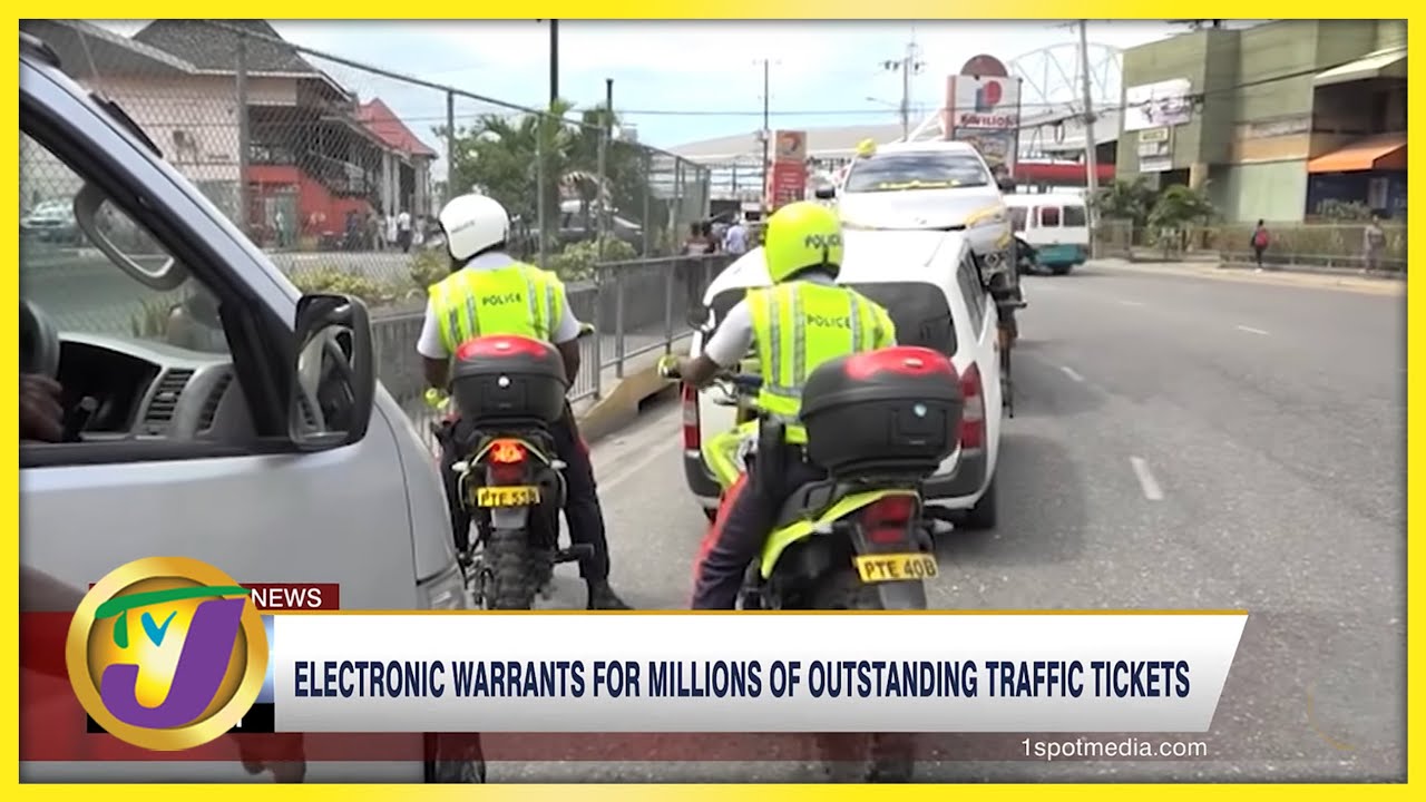 Electronic Warrants for Millions of Outstanding Traffic Tickets | TVJ ...