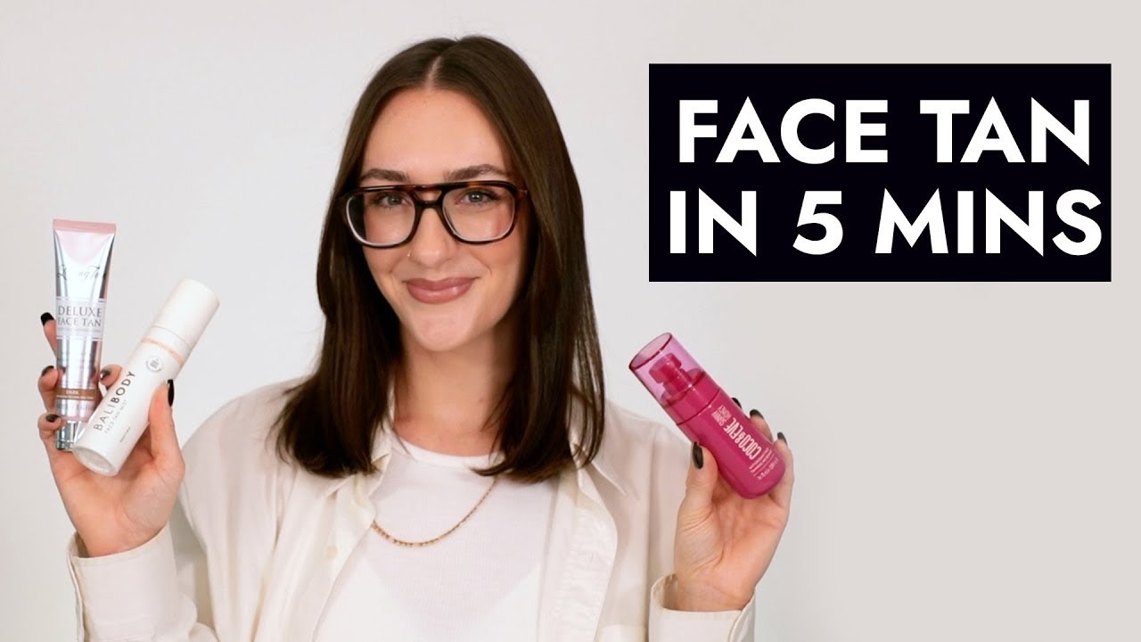 Stop applying body tan on your face! | Best bronzing drops and face ...