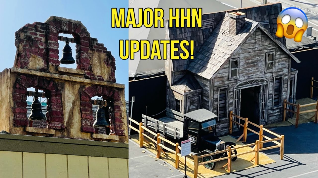 What Mazes Are Coming To Halloween Horror Nights? | HHN Construction ...