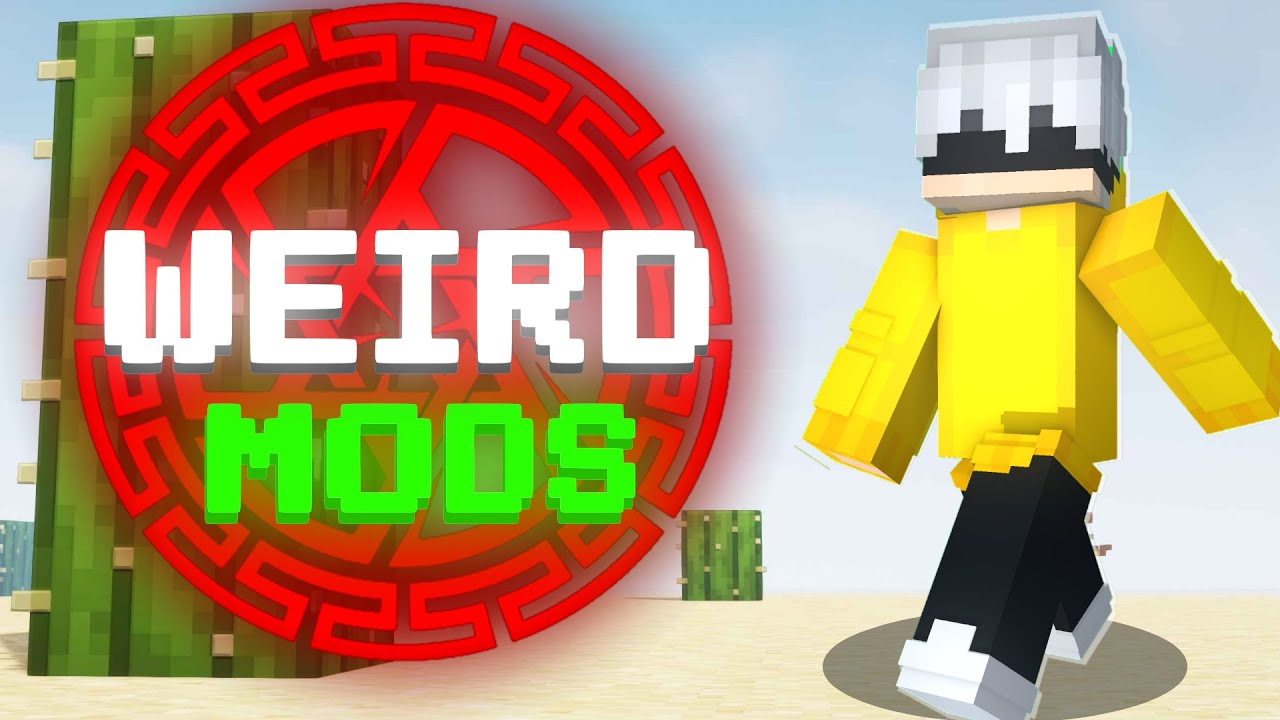 I Tried Some WIERD MODS In Minecraft || Pojavlauncher || - YouTube