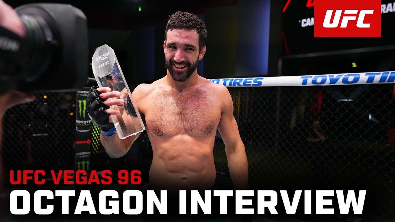 Ryan Loder Octagon Interview | UFC Vegas 96 - YouTube