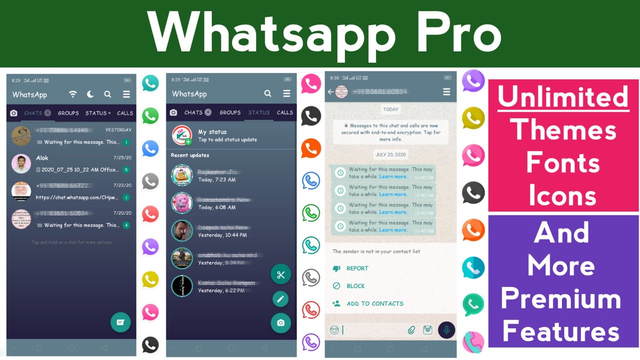 How To Change Whatsapp Background | Whatsapp Pro | Whatsapp Features ...