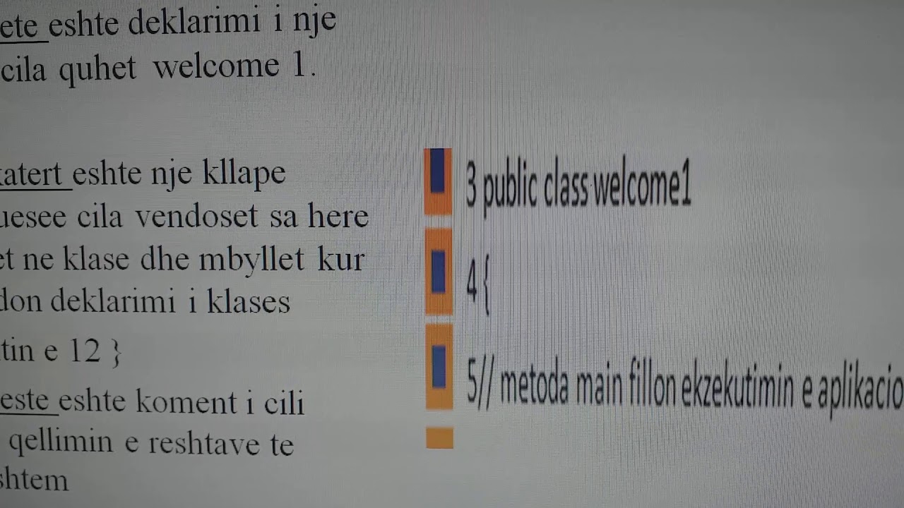 TIPET E PROGRAMEVE JAVA - YouTube