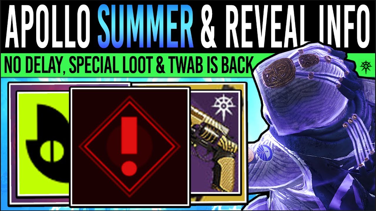Apollo IS NOT DELAYED! - Reveals SOON, Exclusive Loot, Auto BANS ...