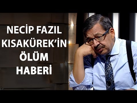 Necip Fazıl'ın Ölüm Haberi - Hayati İnanç