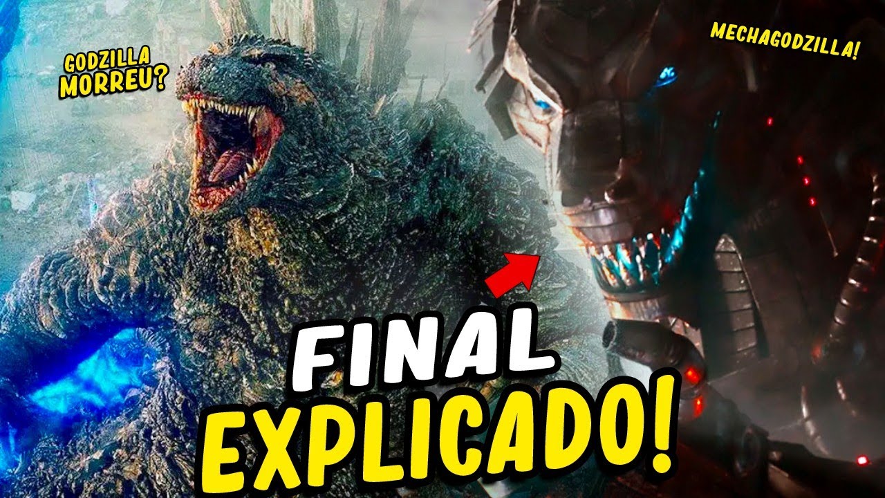 GODZILLA MINUS ONE FINAL EXPLICADO! MECHAGODZILLA VEM AI? - YouTube