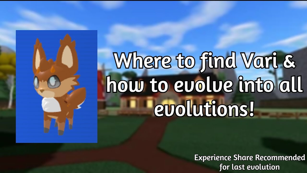 How to find Vari and gets its evolutions | Loomian Legacy - YouTube