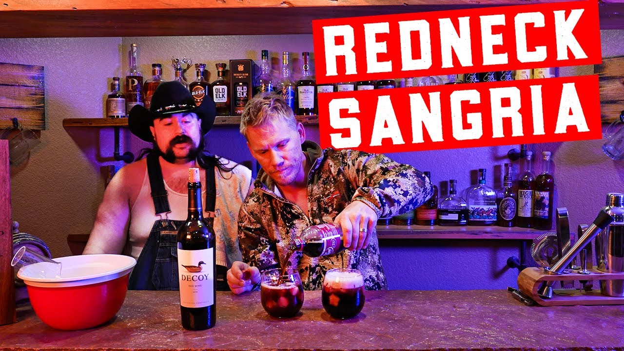 How to make the REDNECK SANGRIA!! [Country Cocktails] - YouTube