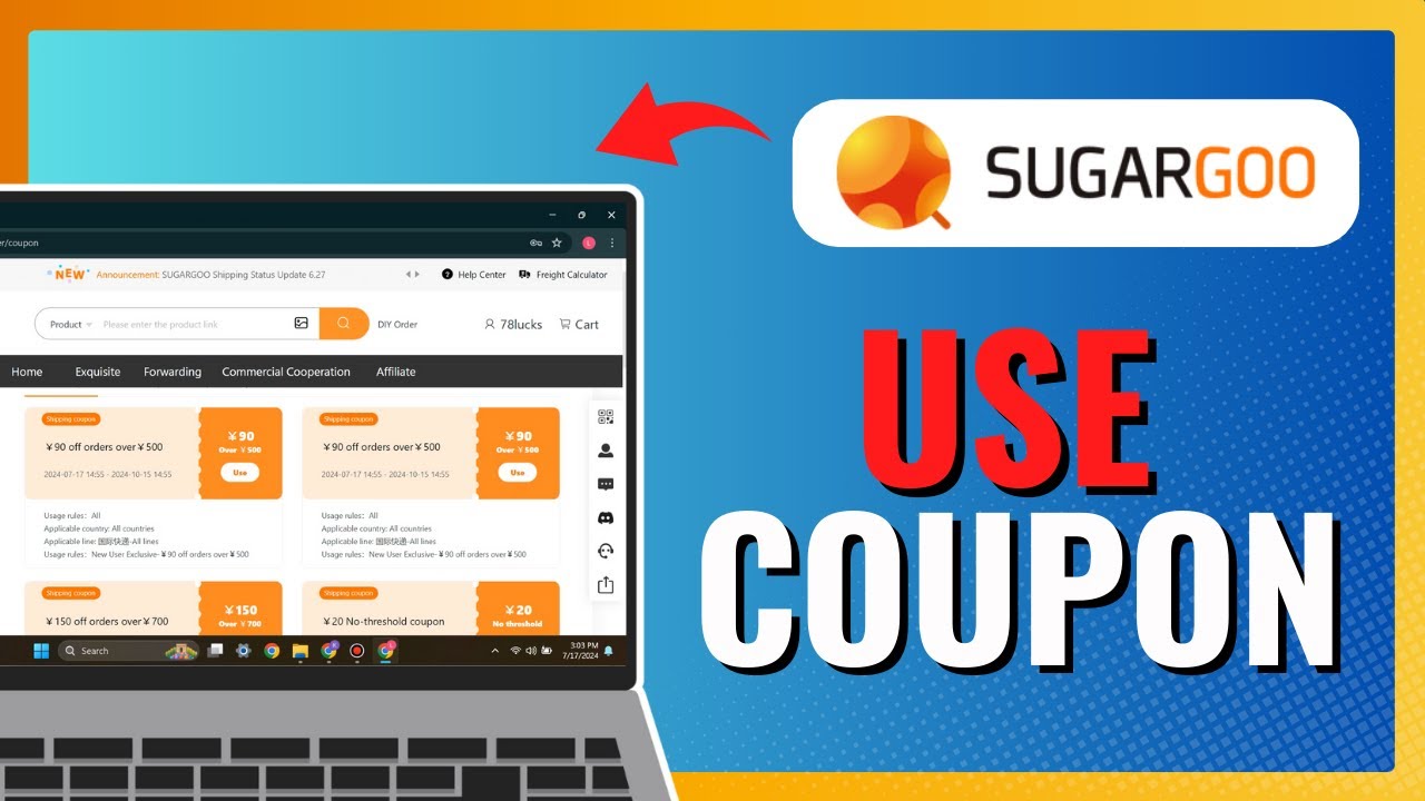 How to CORRECTLY USE COUPON on SUGARGOO 2024! (Full Guide) - YouTube