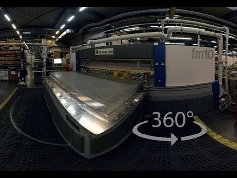 360° im Überblick - Plattensäge Schelling FM 10 - YouTube