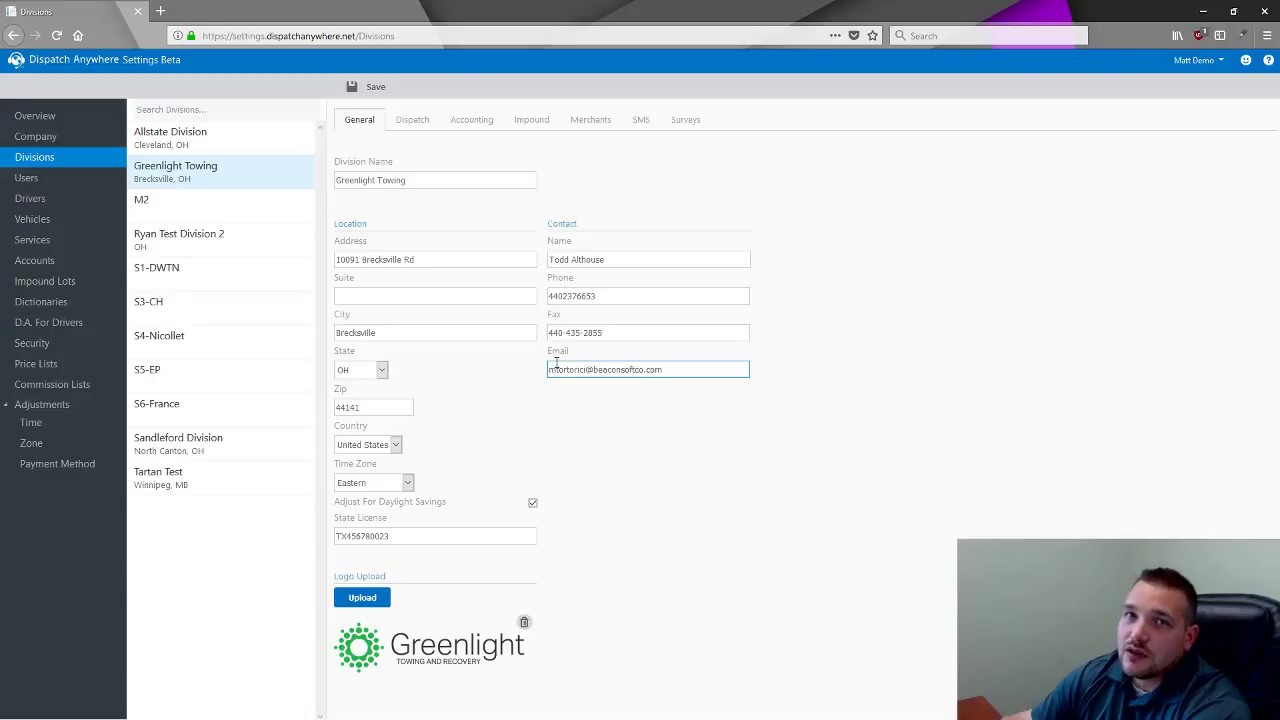 Dispatch Anywhere Series 3/3: Settings - YouTube