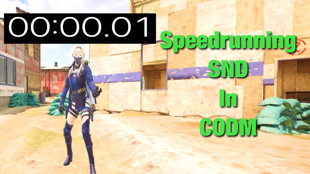Speed Run SND In Codm (Intense Sniping) - YouTube