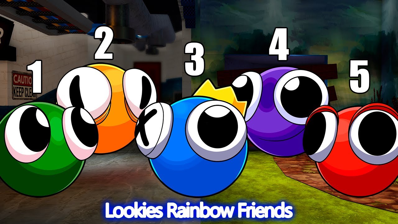 New Lookies Rainbow Friends Vs All Rainbow Friends All Colors | Friday ...