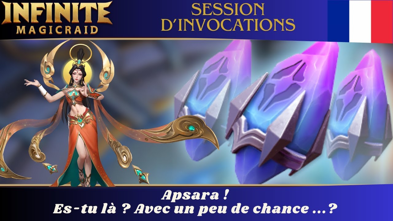 Session d'invocations - Apsara es-tu là ? - Infinite MagicRaid - YouTube