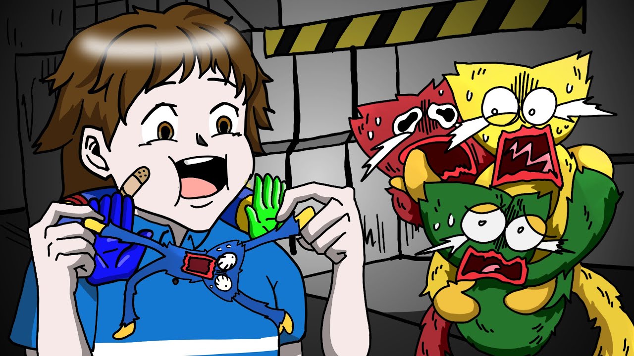 Delicious Mini Huggies - Poppy Playtime Chapter2 Animation - YouTube