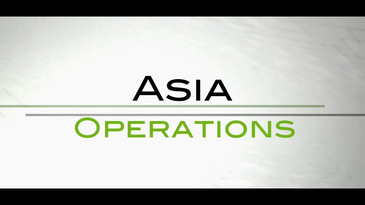 Asia Operations - YouTube
