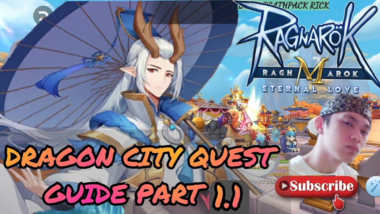RAGNAROK MOBILE 🔴【 LOUYANG CITY QUEST GUIDE PART 1.1】 - YouTube