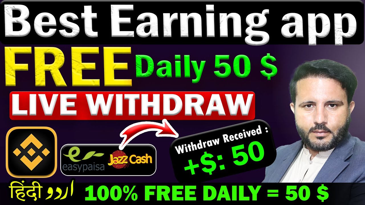 Best Free Earning app Today Live Withdraw | Daily 50 USD Daily Withdraw ...