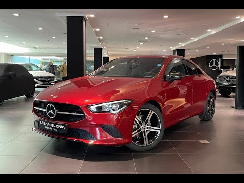 Mercedes Benz CLA 180 Coupé | Rojo Patagonia - YouTube