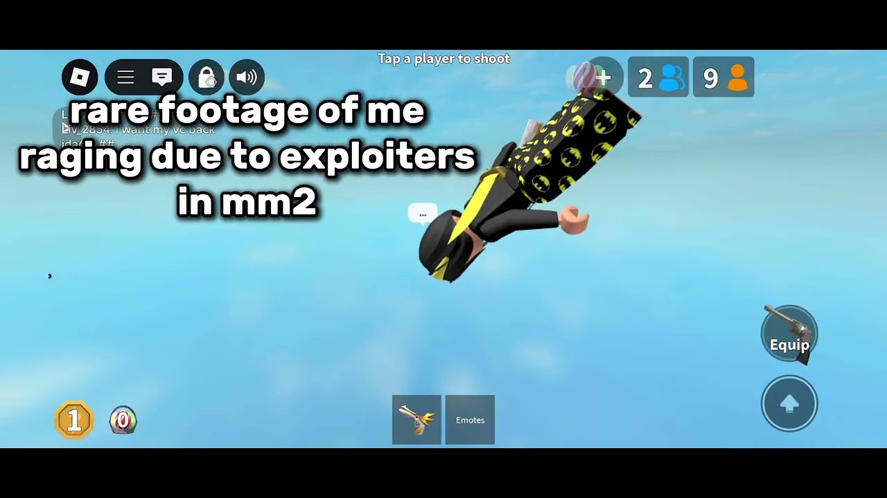 Watch me absolutely RAGE over this exploiter in Roblox MM2! - YouTube