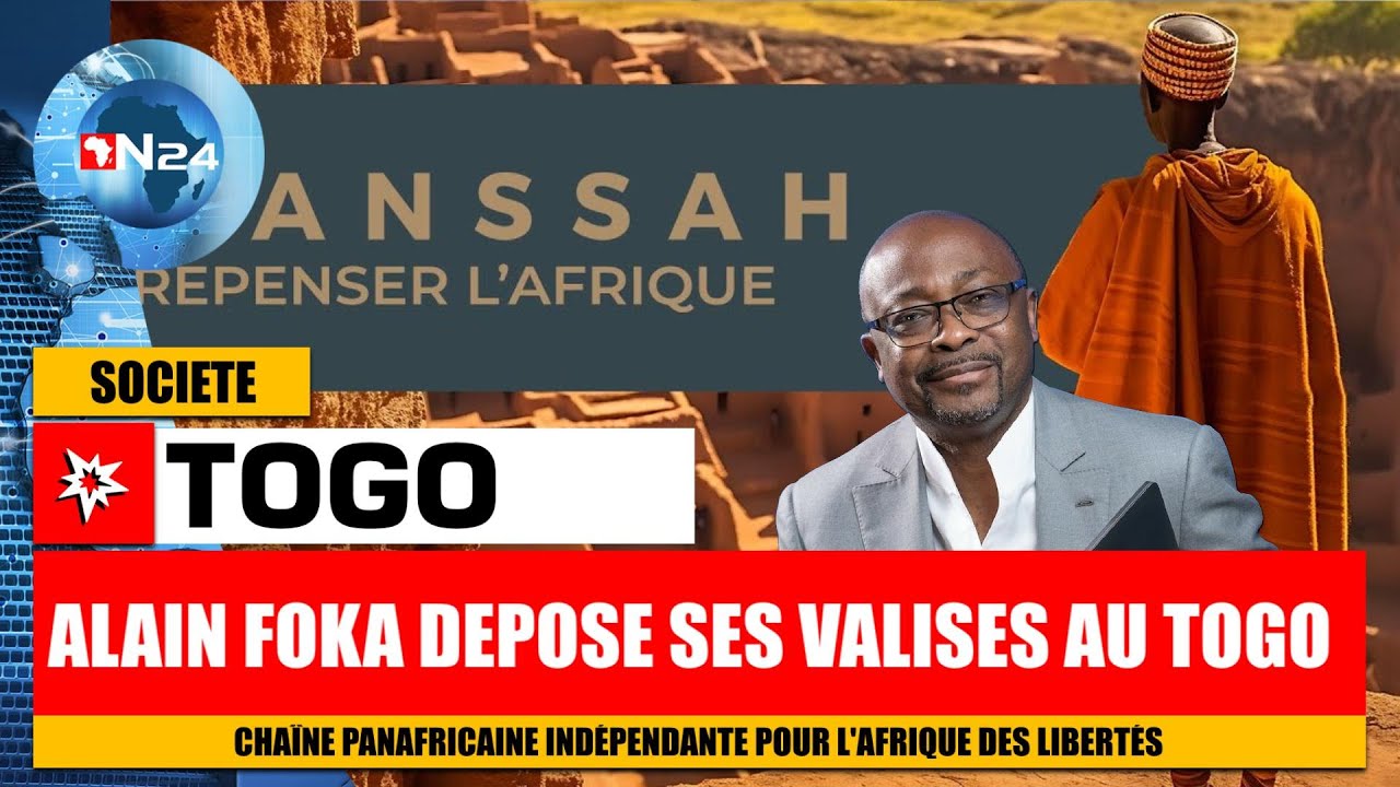 ALAIN FOKA DÉPOSE SES VALISES AU TOGO - YouTube