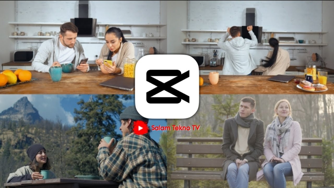 Cara Kolase / Grid Video di CapCut, Edit Banyak Video dalam Satu Layar ...