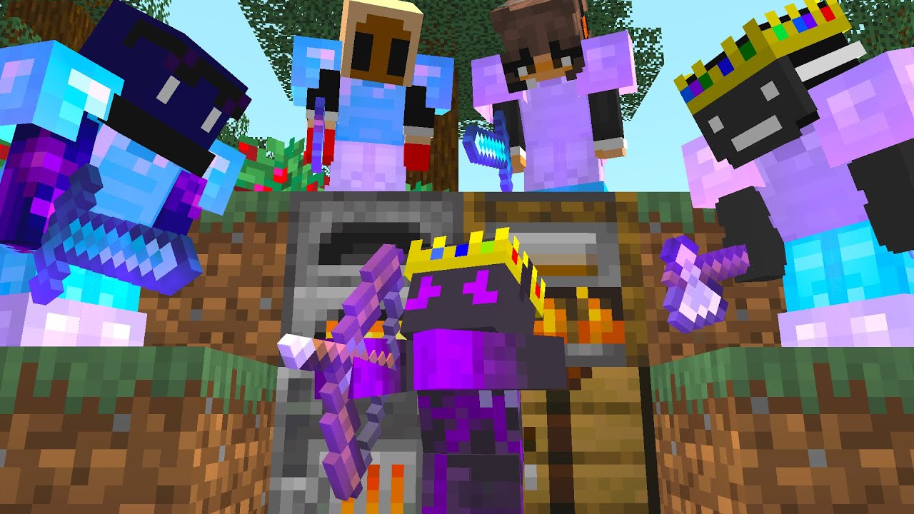 Minecraft Speedrunner VS 4 Hunters FINALE - YouTube