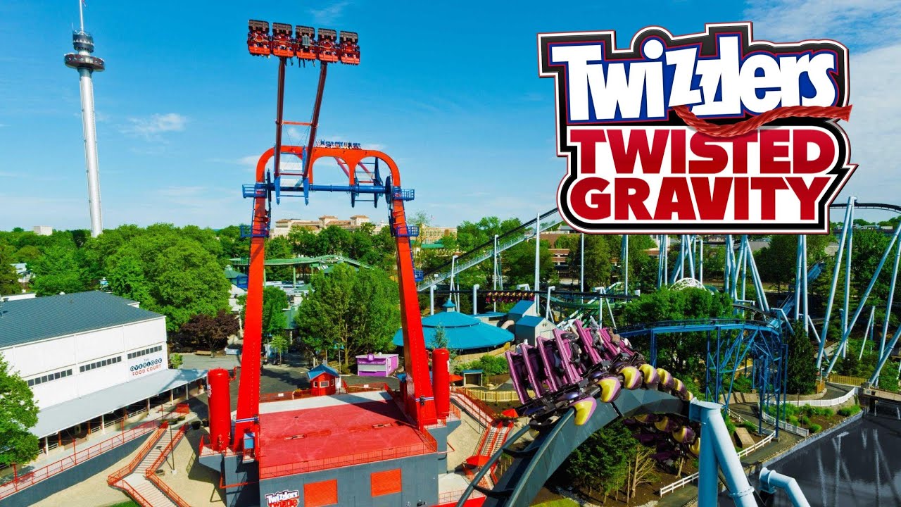 Twizzlers Twisted Gravity POV & B-Roll | Hersheypark New For 2025 - YouTube