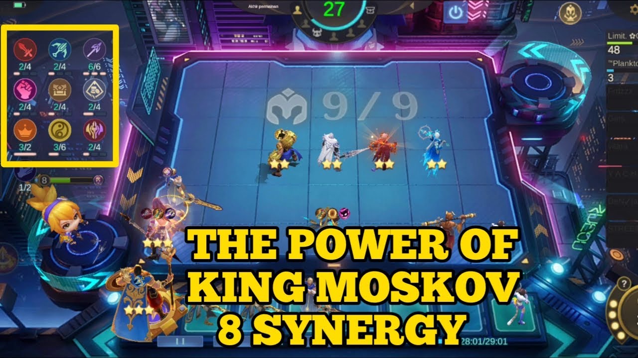 Hyper Moskov Prince 8 Damage Gacor Parah - Mobile Legends ( Magic Chess ...